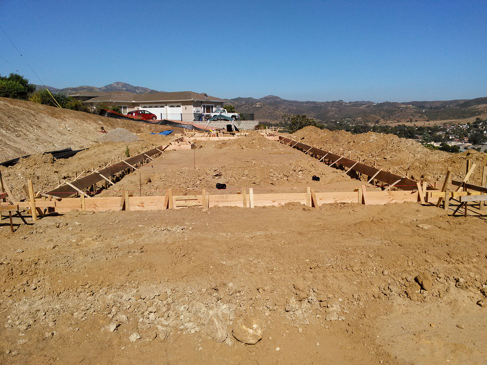 Ranch House Construction Update (formwork) | Takeshi Hosokawa Architect