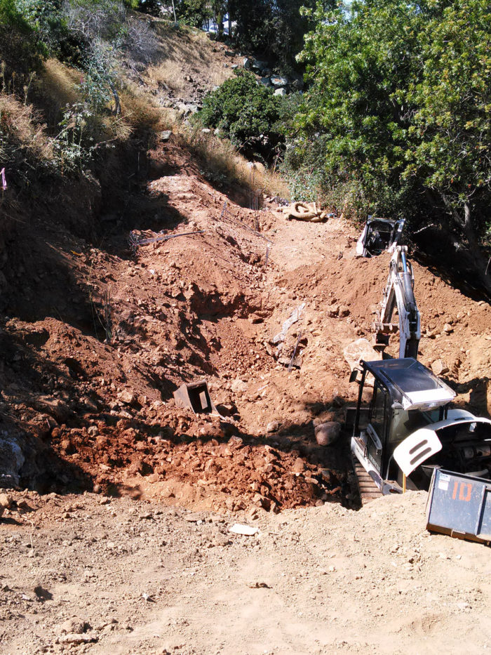 Cliff House Construction Update (Break Ground) | Takeshi Hosokawa Architect